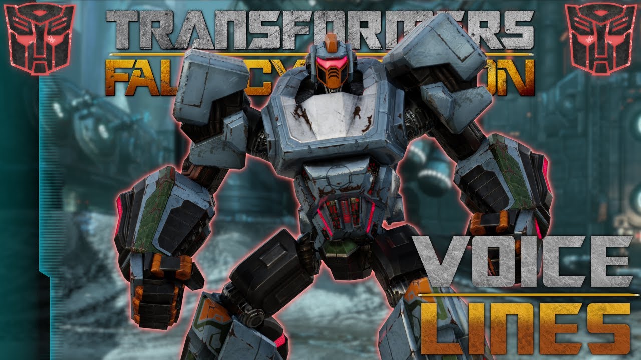 Transformers: Fall of Cybertron - Autobot Rocket Trooper Voice Lines ...