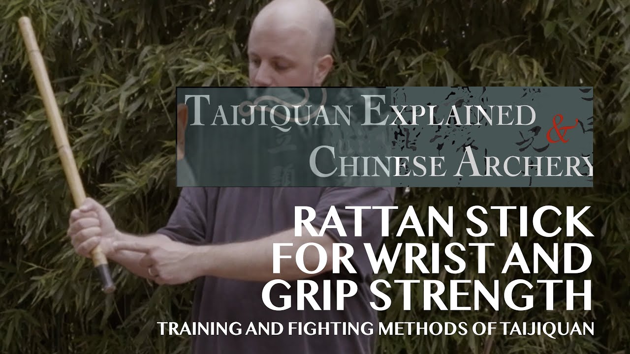 Rattan Stick for wrist and grip strength - YouTube