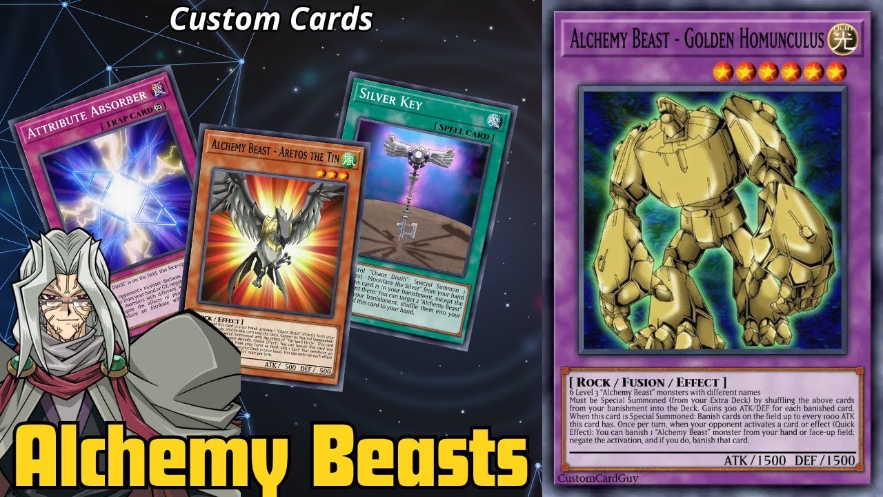 Alchemy Beast Archetype | Custom Cards - YouTube