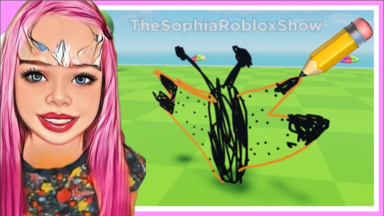 EVERYTHING I DRAW COMES TO LIFE in ROBLOX! (Doodle Transform) - YouTube
