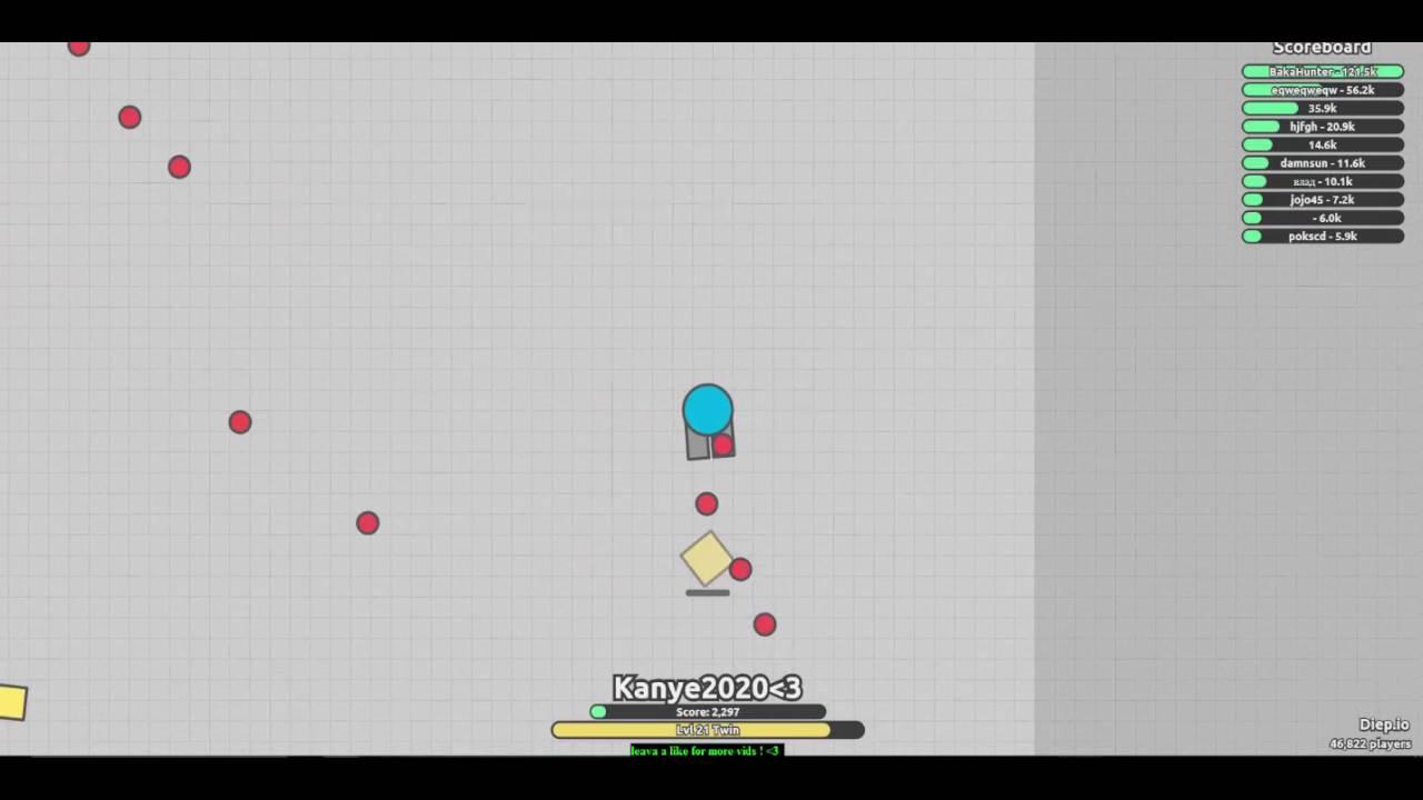 Playing Diep.io with MasterOv ! level 35 gameplay - YouTube