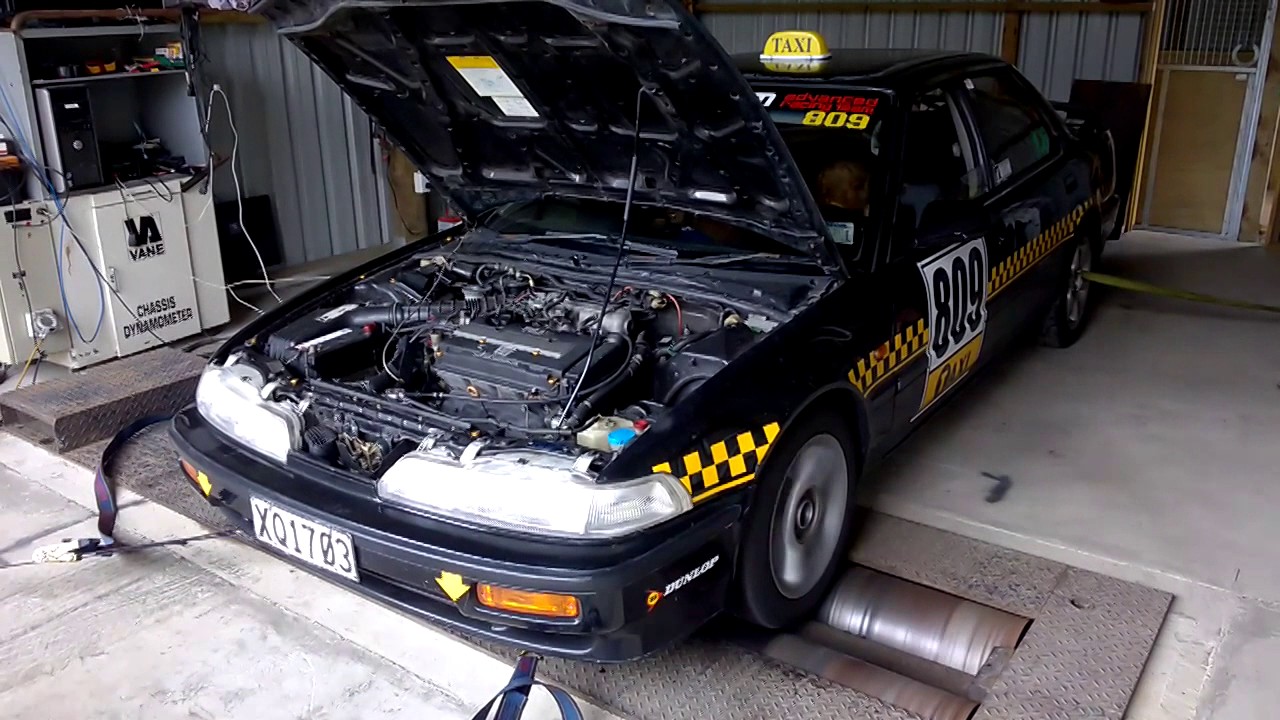 Honda Integra DA8 Dyno Run - YouTube