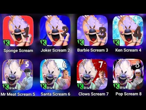 Ice Scream 1, 2, 3, 4, 5, 6, 7 & 8 New Mods Gameplay | Granny in ...
