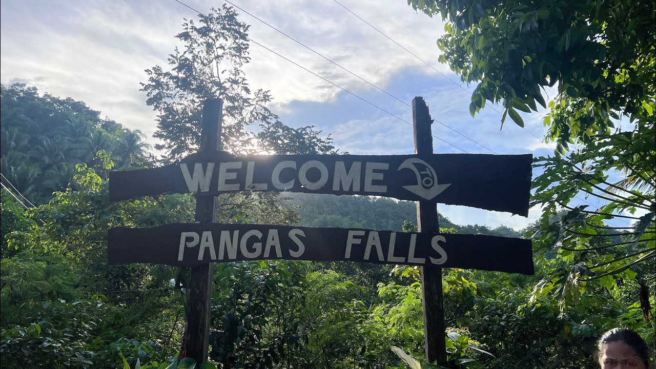 Pangas Falls, Bohol, Philippines - YouTube