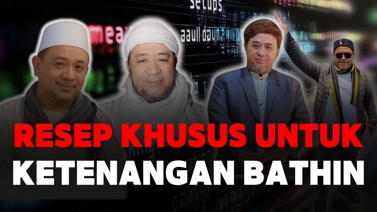 Resep Khusus Untuk Ketenangan Bathin | Abah Setu MDNH - YouTube