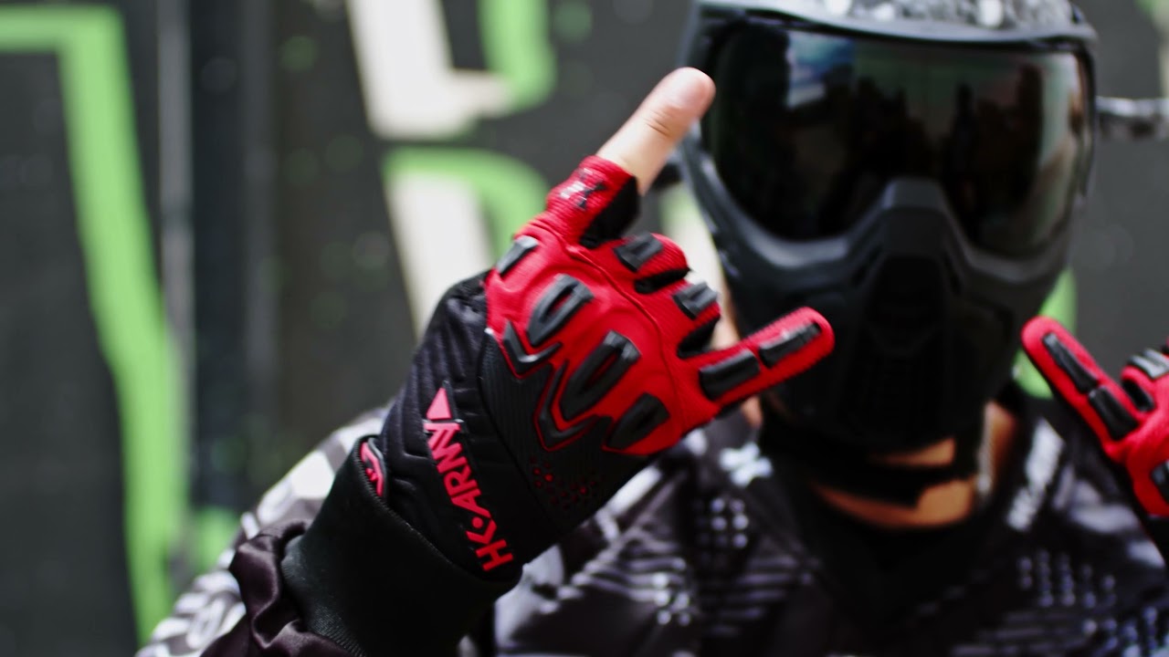 HK Army Hardline Armored Gloves - YouTube