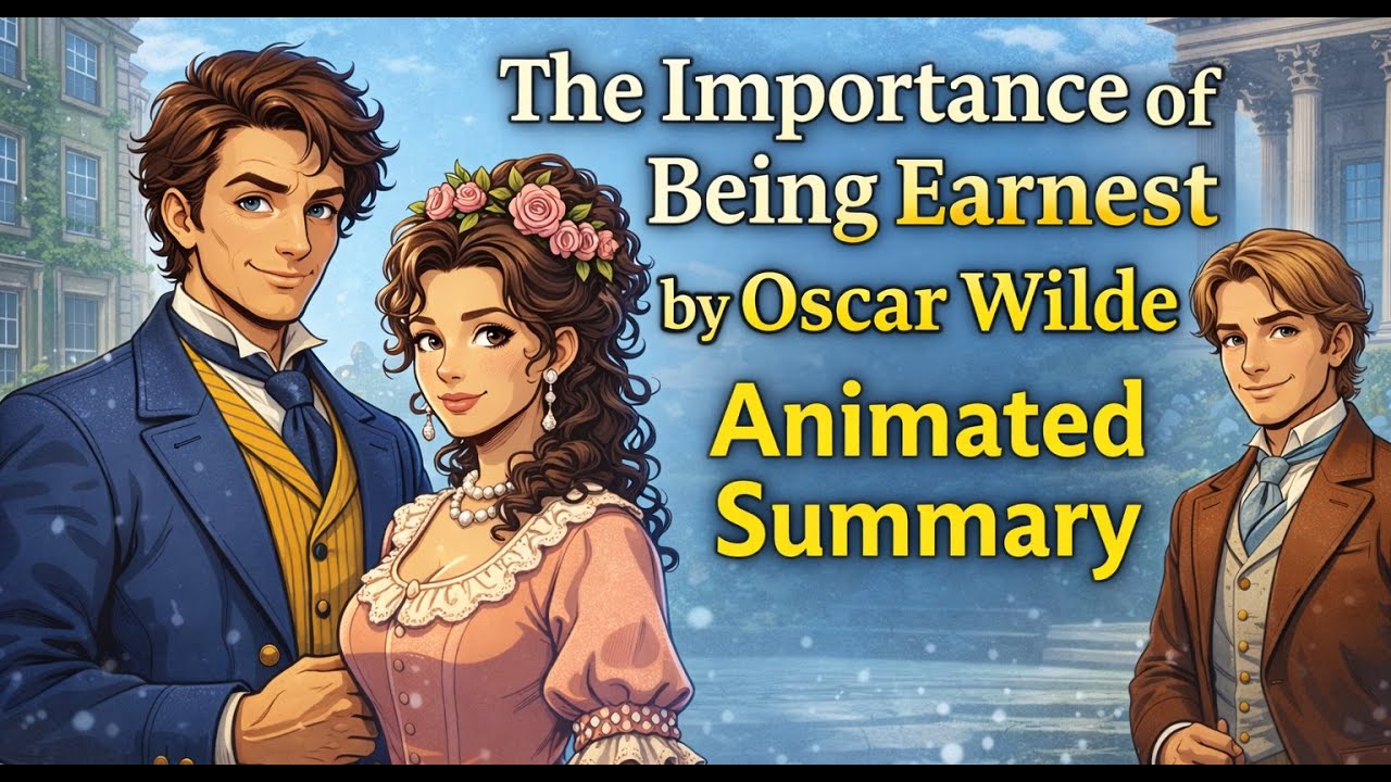 Animated summary of The Importance of Being Earnest by Oscar Wilde ...