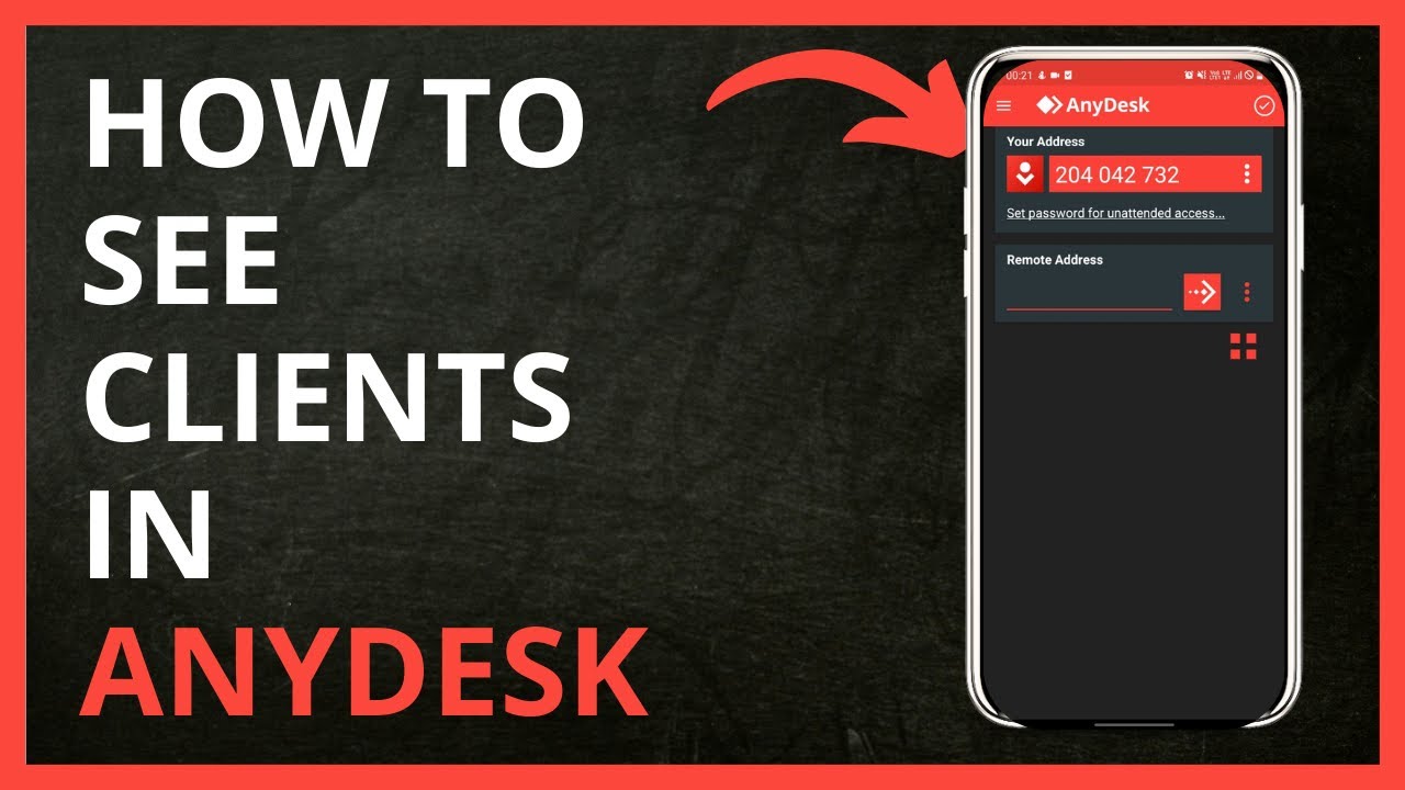 How To See Clients in Anydesk in 2024 - YouTube