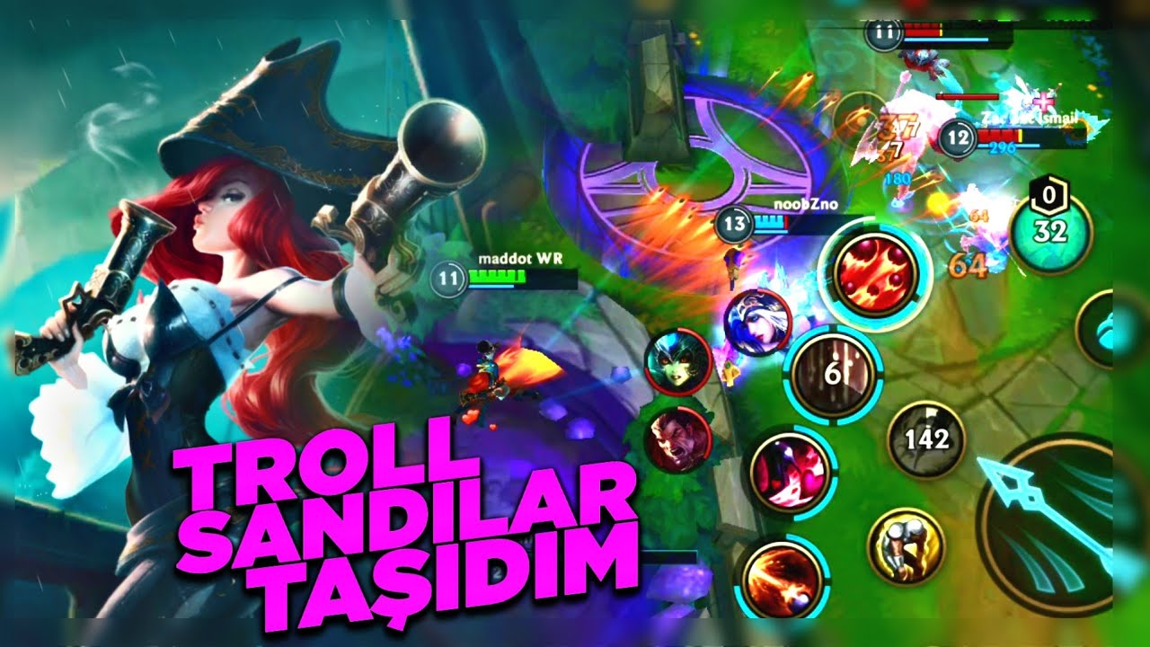 Wild Rift Miss Fortune | AP MISS FORTUNE Wild Rift Gameplay - YouTube