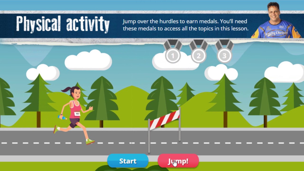 Hurdle Race! [Ideas for E-learning Games] - YouTube