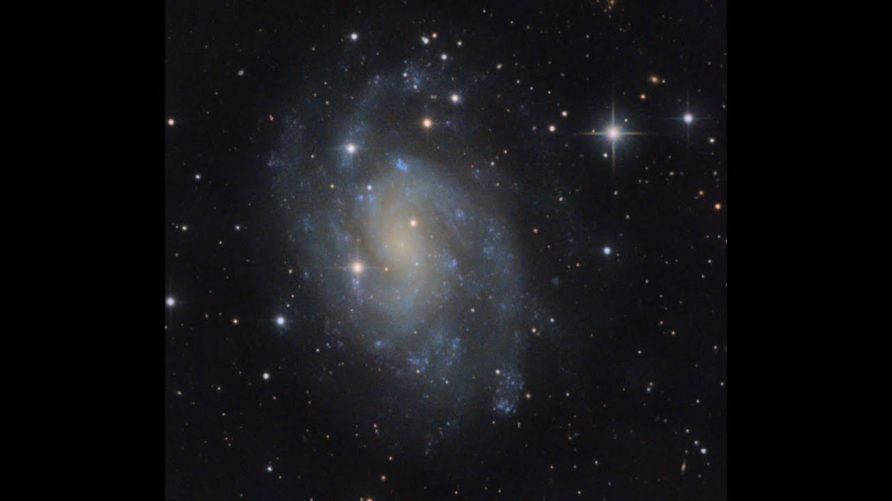 Pixinsight OSC galaxy processing example - YouTube