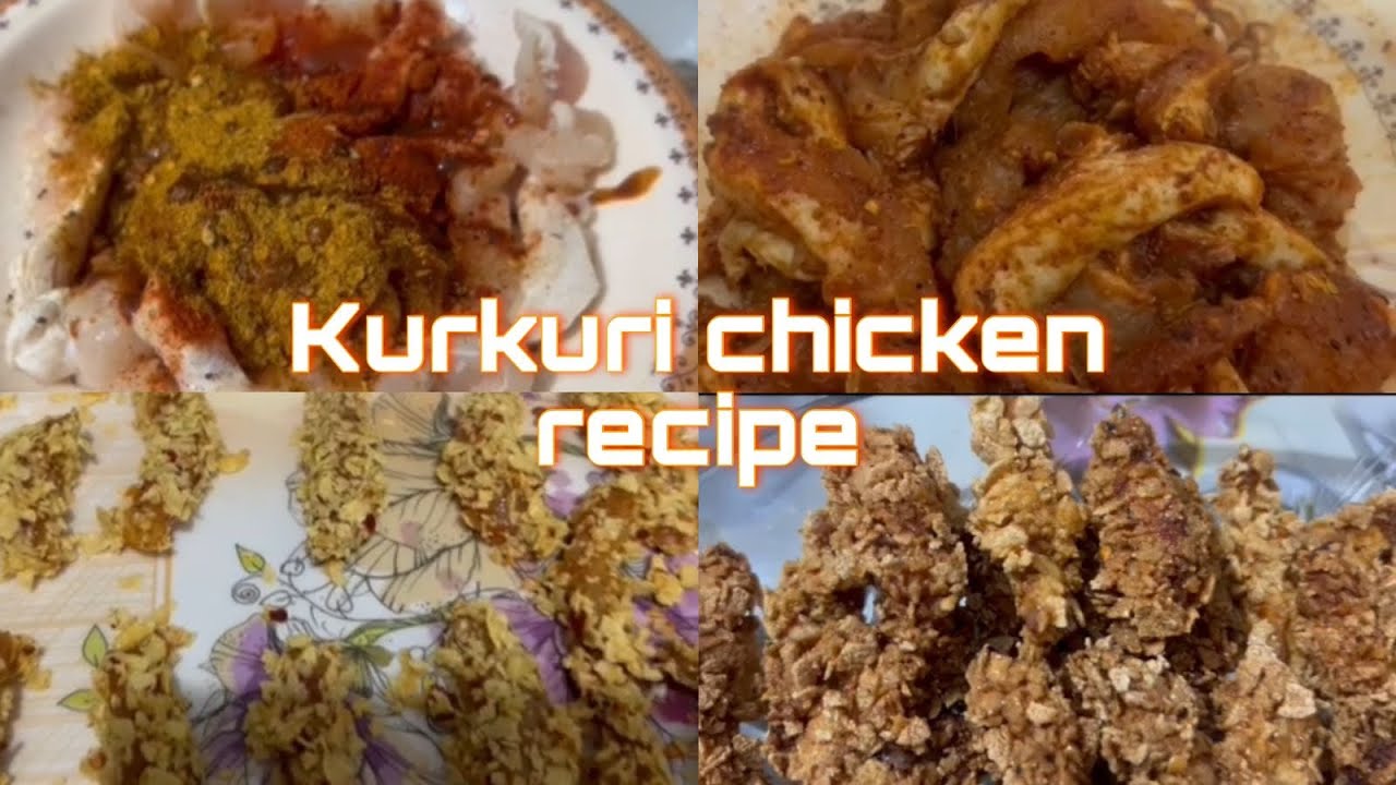 Kurkuri Chicken Recipe || KFC style Chicken Recipe || Crispy fried ...