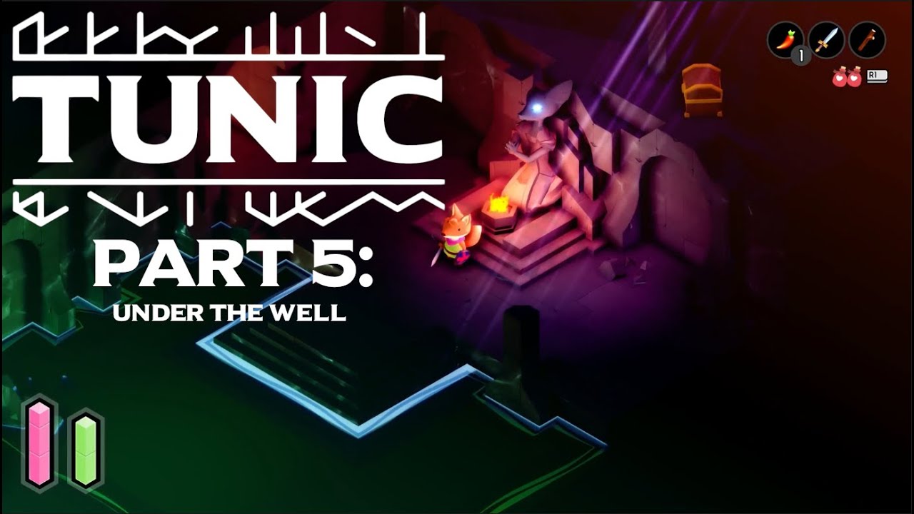 TUNIC (PS5) | Full Game Playthrough Part 5: Under the Well - YouTube