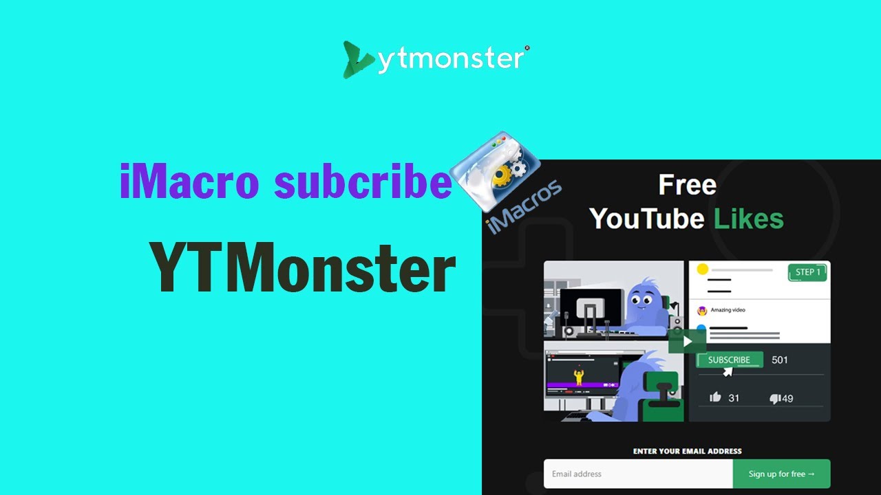 Script iMacros Auto Subcribe Ytmonster 2023 - YouTube