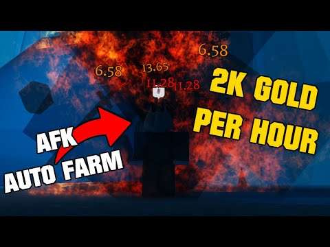CRAZY AFK BUILD / GOLD AFK AUTOFARM [Pilgrammed] - YouTube