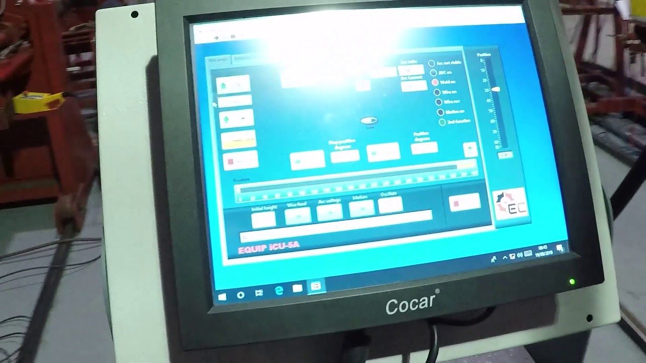 EQUIP icu-5A Control Panel In operation - YouTube