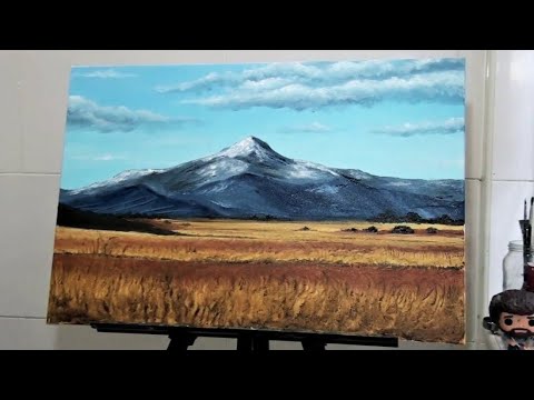 Como pintar PAISAJE AL ÓLEO Fácil | Pintar con Francis ® - YouTube