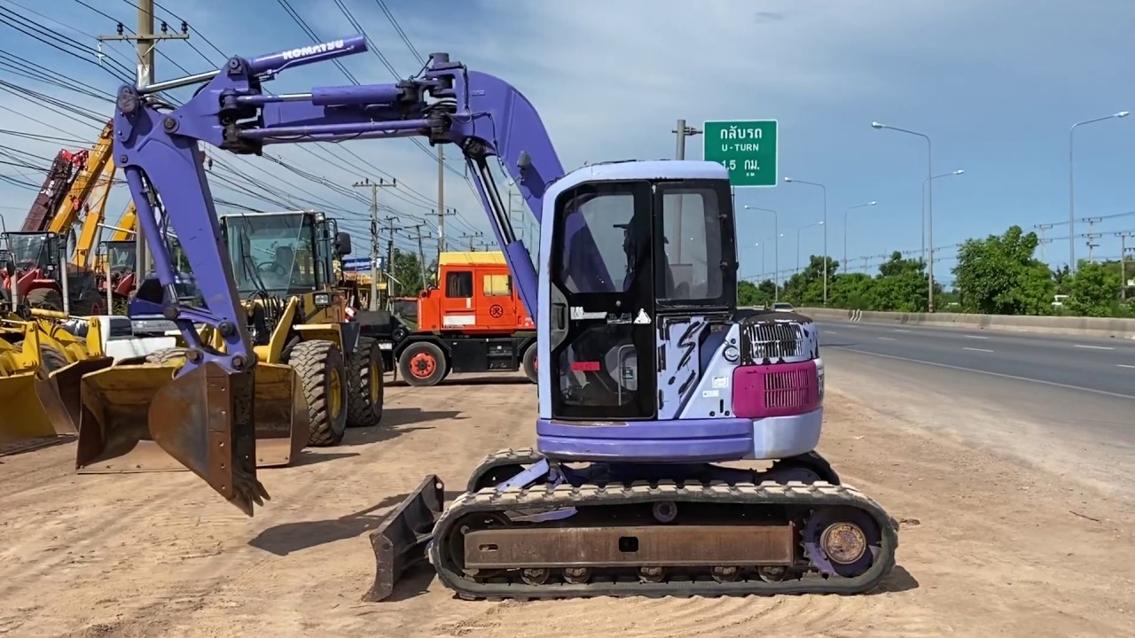 KOMATSU PC75UU-2 www.thaispmotor.com 092-2525952 / 081-2990958 - YouTube
