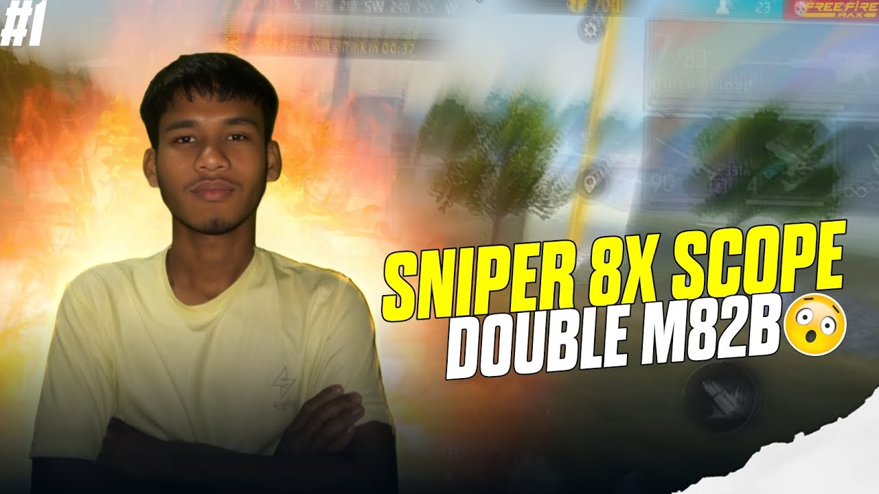 SNIPER 8X SCOPE ! DOUBLE M82B 😍 - YouTube