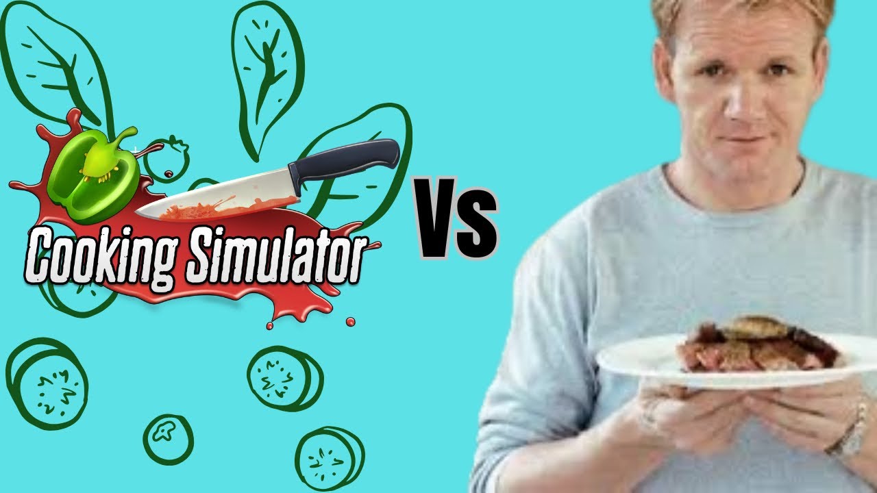 REAL LIFE VS ONLINE COOKING EDITION! || Cooking Simulator - YouTube