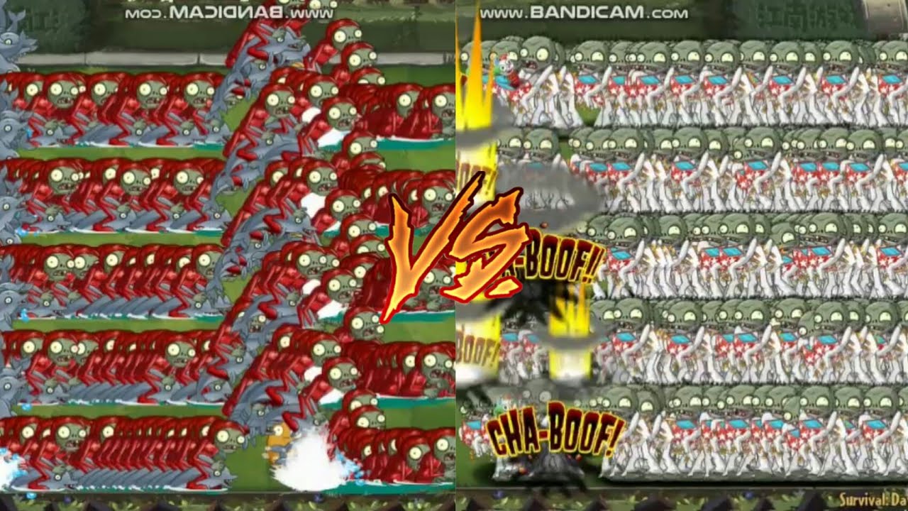 PVZ Testing : 9000 DOLPHIN RIDER VS 9000 JACK IN THE BOX ZOMBIE - YouTube