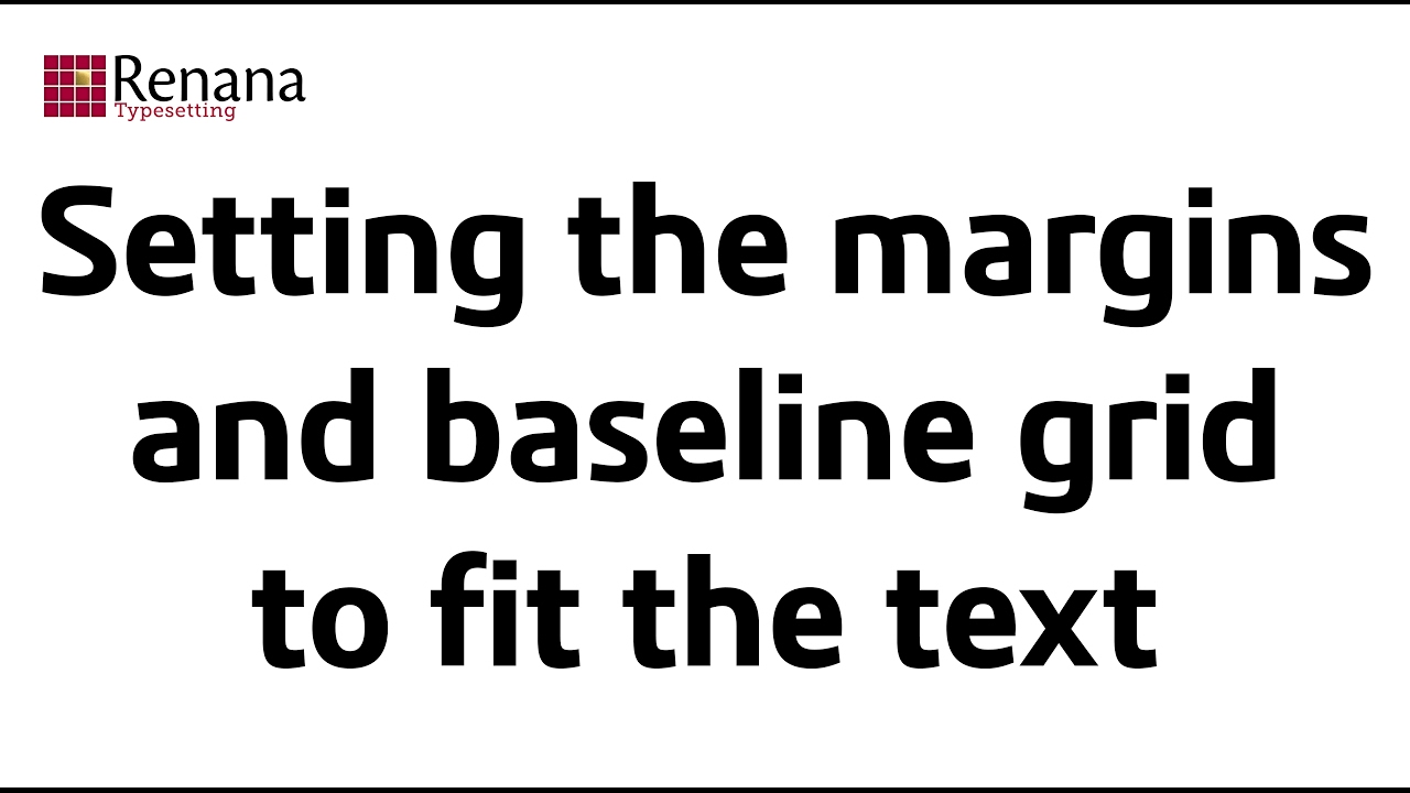 Setting The Top And Bottom Margins And Baseline Grid In InDesign YouTube setting-the-top-and-bottom-margins-and-baseline-grid-in-indesign-youtube