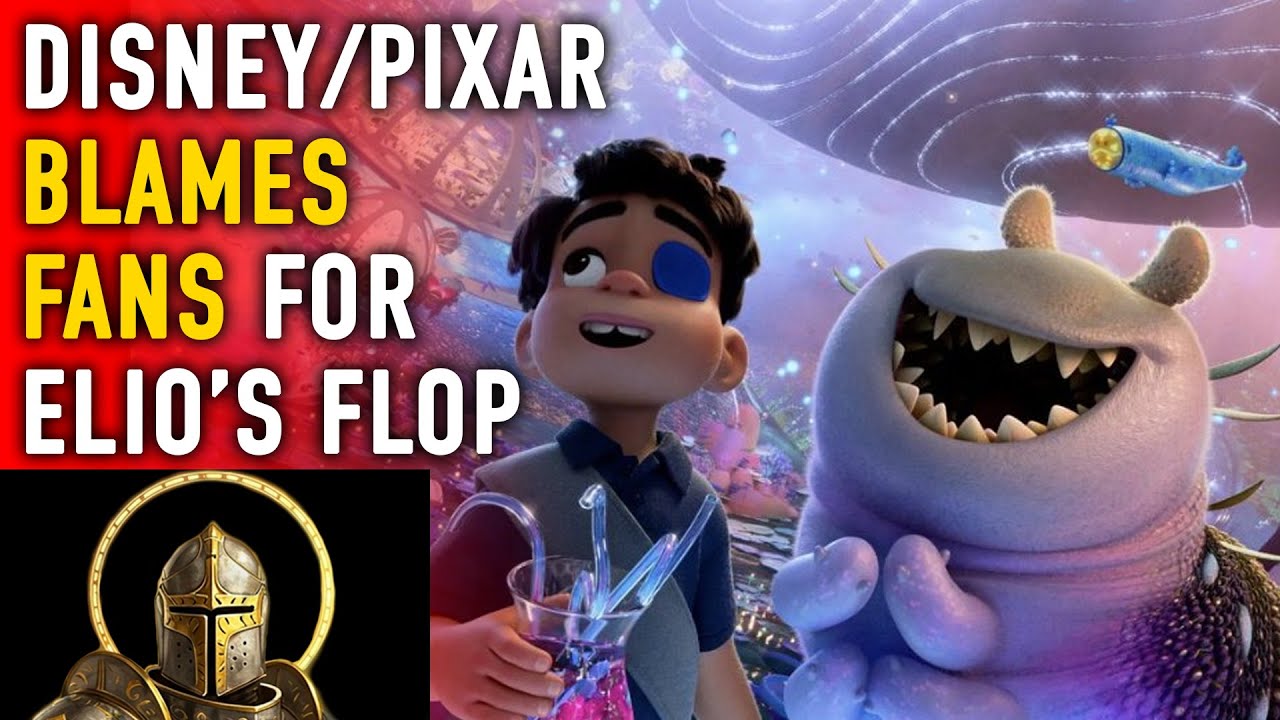 Disney/Pixar Blames Audience for the Failure of Elio - YouTube