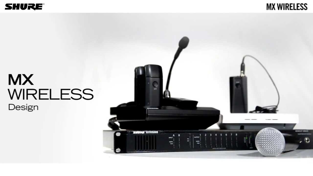 Shure Microflex Wireless: Design - YouTube