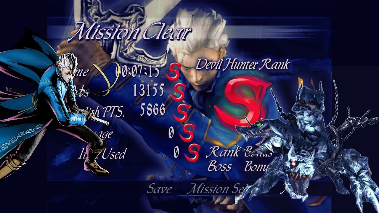 DMC 3 - Mission 3 DMD SS Rank (Vergil) - YouTube