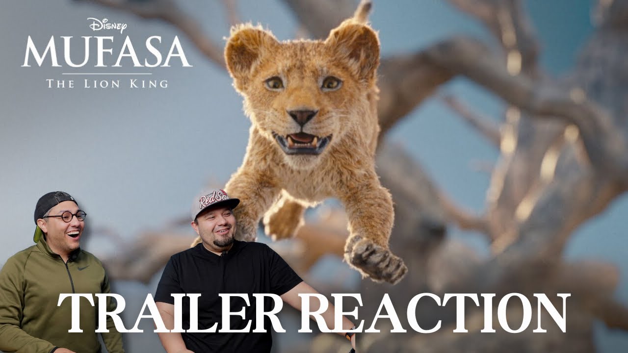Mufasa The Lion King Official Trailer | REACTION and Discussion - YouTube