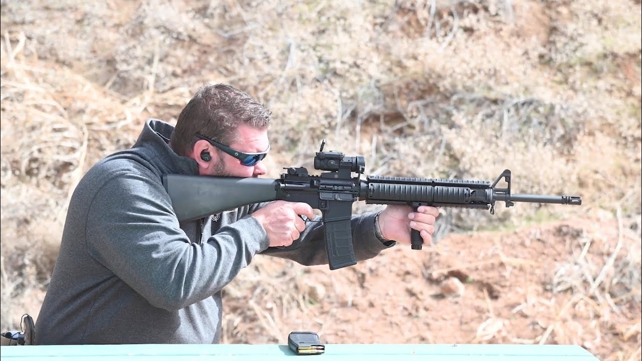 M16 A4 Assault Rifle Firing # M16A4 # Firing - YouTube