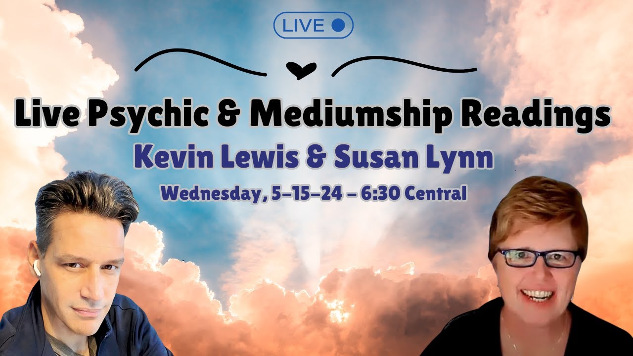 WITH SUSAN LYNN Wednesday 15th 4:30PDT - YouTube