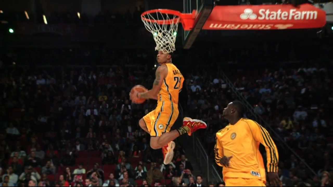 Phantom: Gerald Green's Off-The-Backboard Slam - YouTube