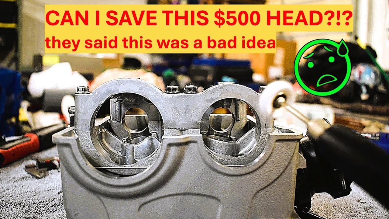 Repair Damaged Cam Journals and Cam Cap - Saved $500 Head Or Will It ...