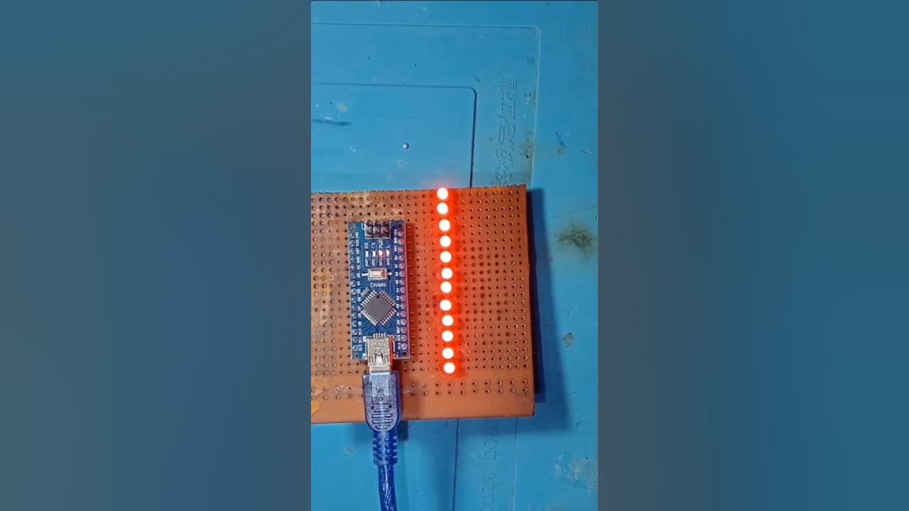 Arduino project LED coding - YouTube