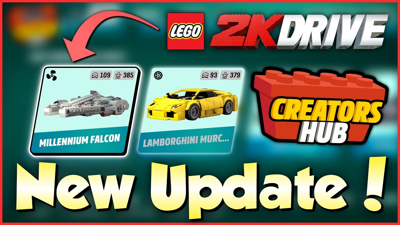 Share Your Cars! | LEGO 2K Drive CREATOR'S HUB Update - YouTube