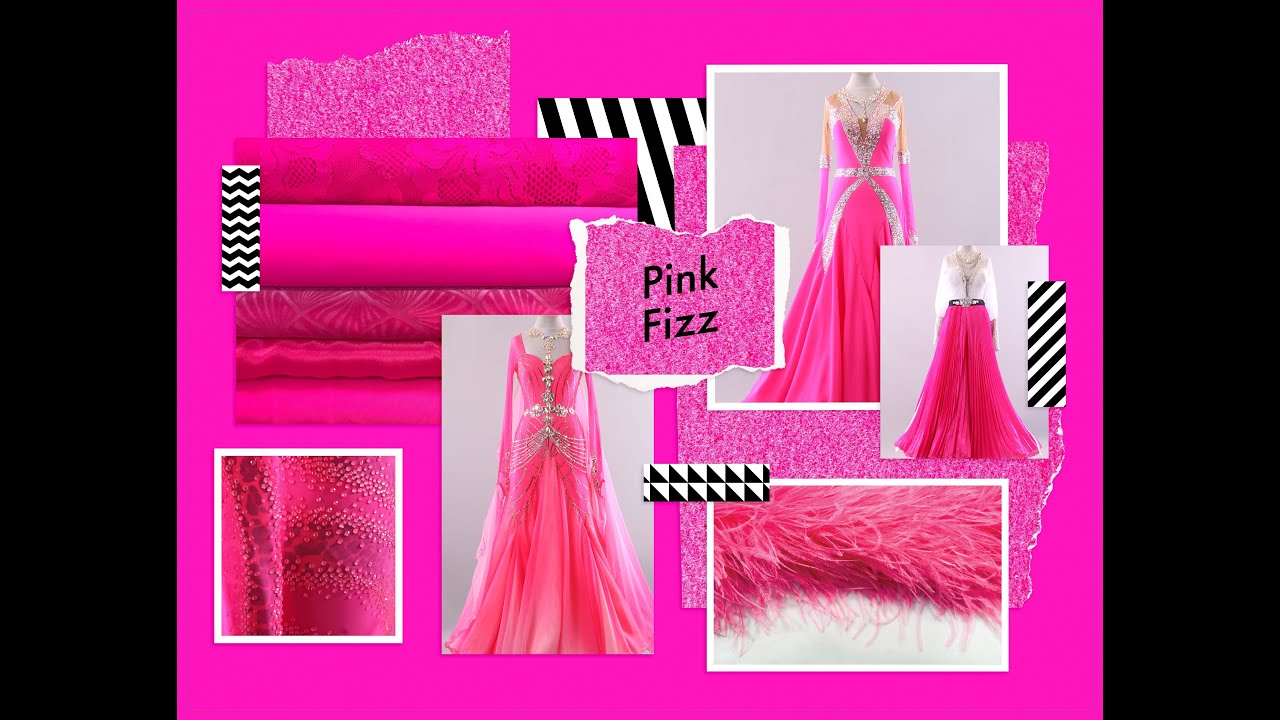 Pink Fizz Dance Fabric and Dress Collection - YouTube