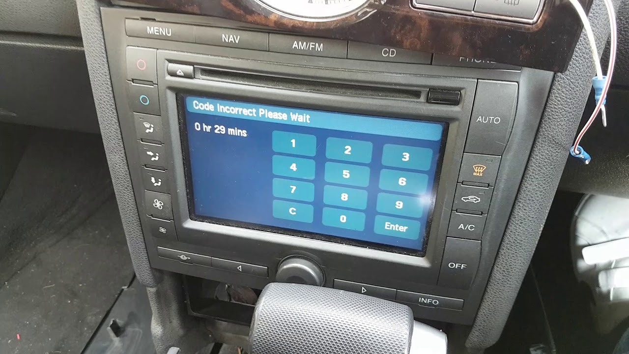 MK3 Mondeo satnav Denso problems 2 - YouTube