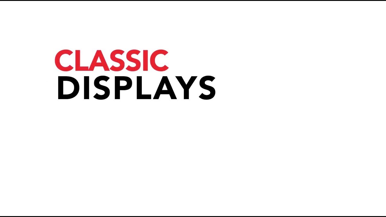 Imageworks Classic Displays - YouTube