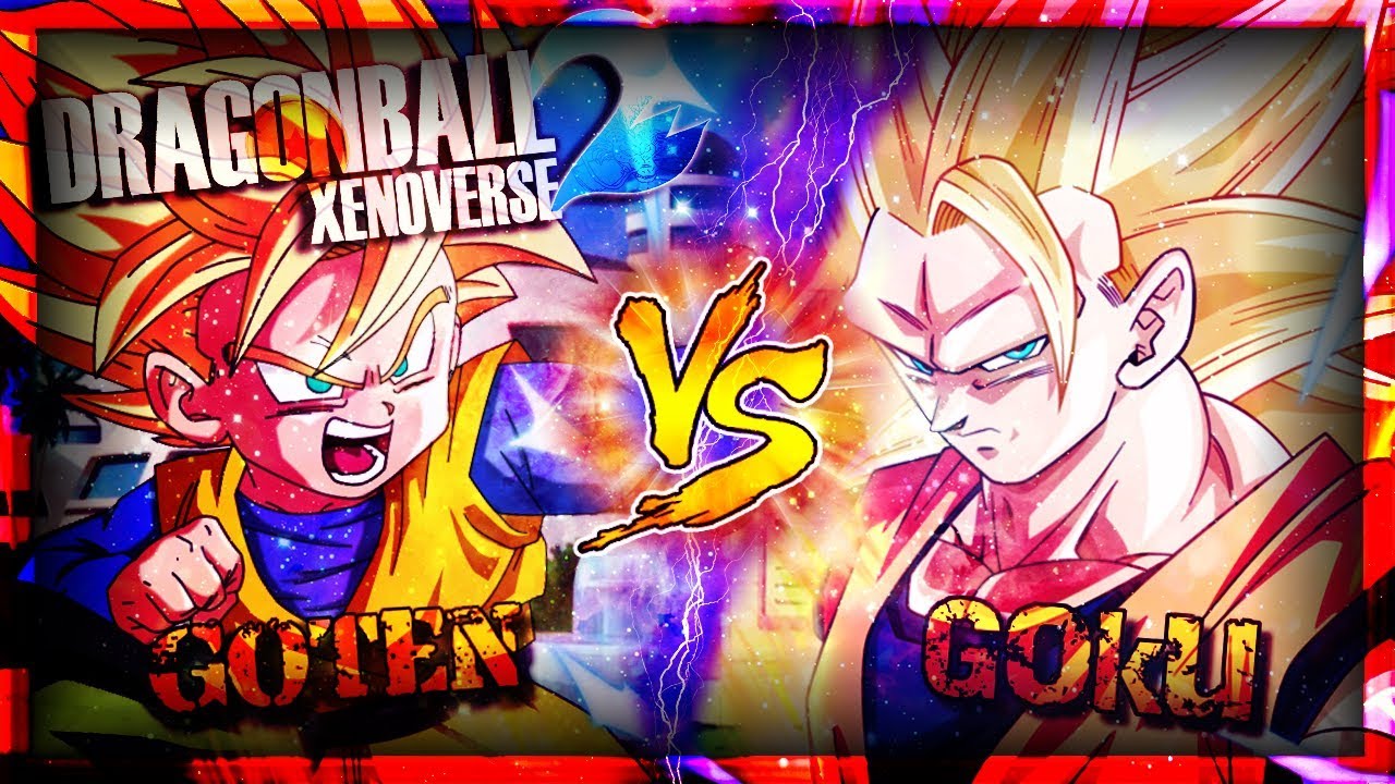 GOKU VERSUS GOTEN! DRAGON BALL XENOVERSE 2! - YouTube