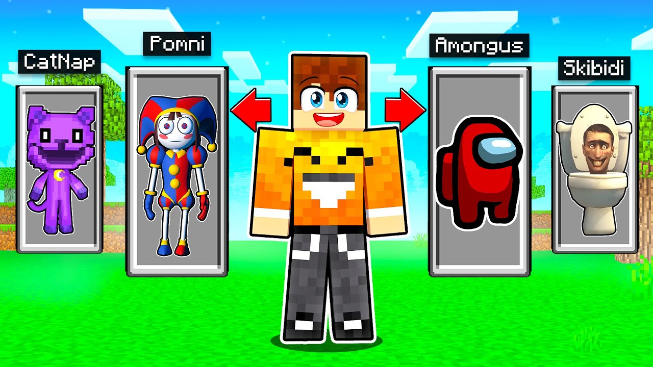 MINECRAFT, ALE WYBIERAM KIM GRAM! - YouTube