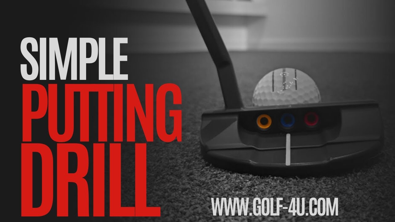 Try this simple putting drill - YouTube