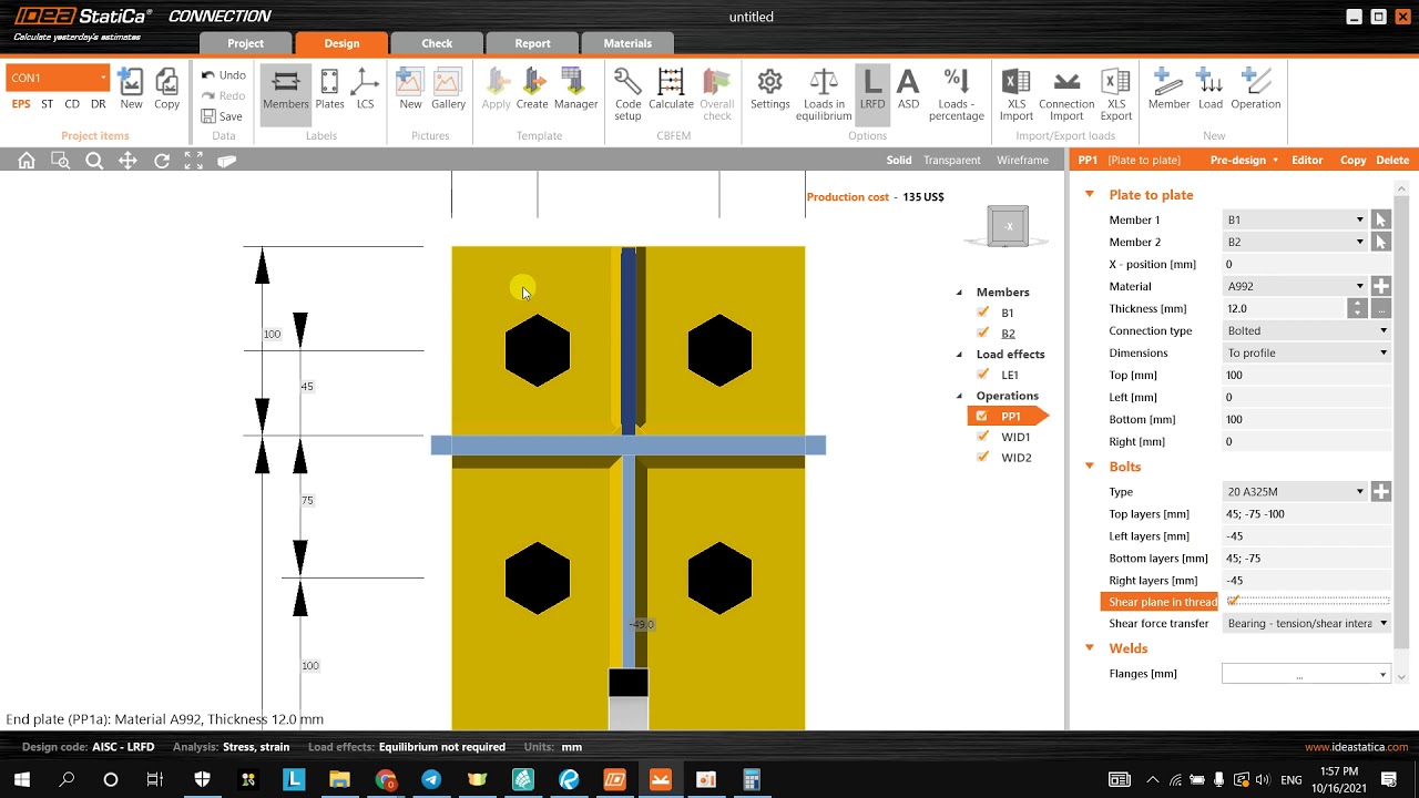SCIA Steel Structural Design Part 09 - YouTube