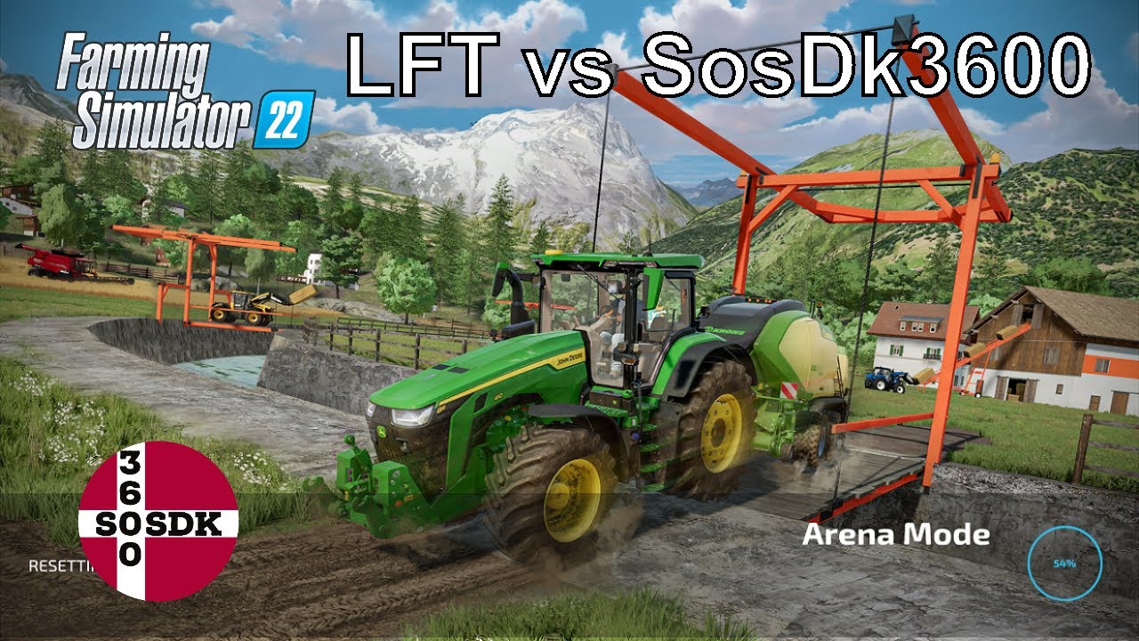 FS22 Esport Arena Træning med Team SosDk3600 - Farming Simulator 22 ...