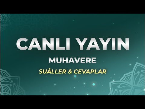 Muhavere & sual and cevap