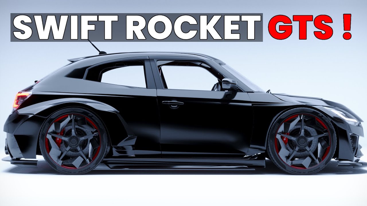 Swift Rocket GTS Shooting Brake concept | Bimble Designs - YouTube