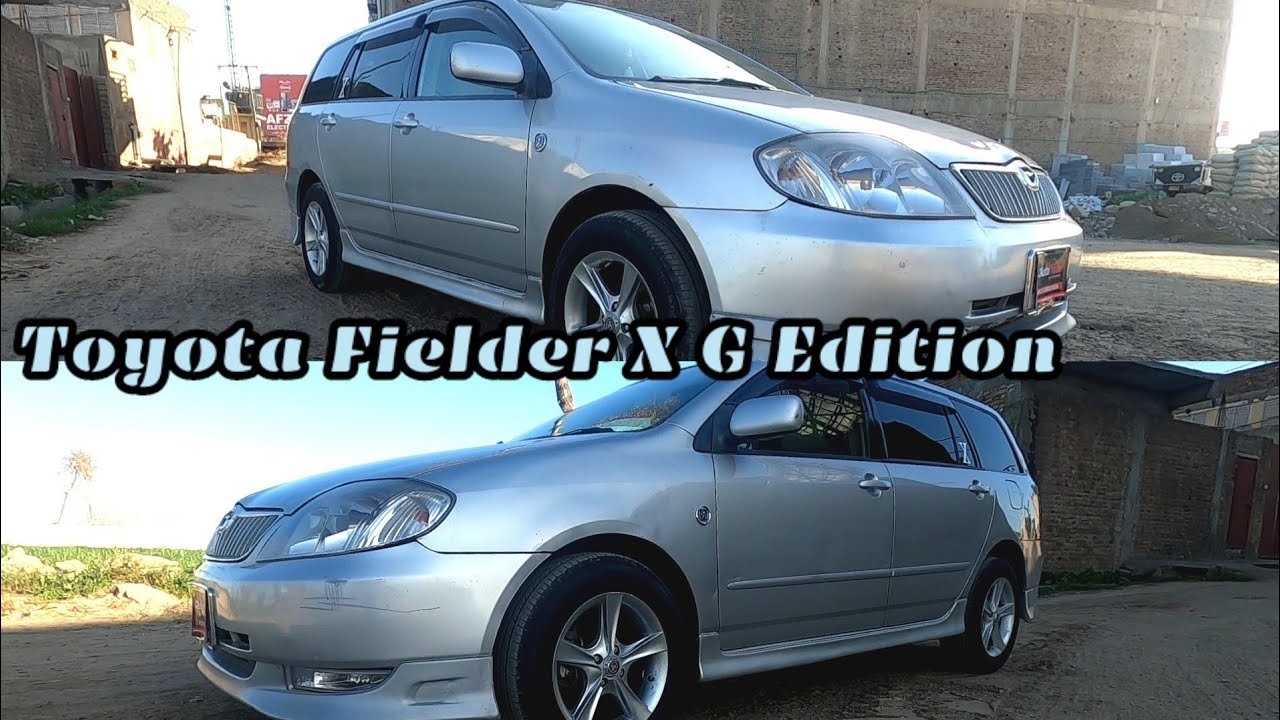 Toyota Fielder X G Edition Review | Toyota Fielder X 2001 Model Detail ...