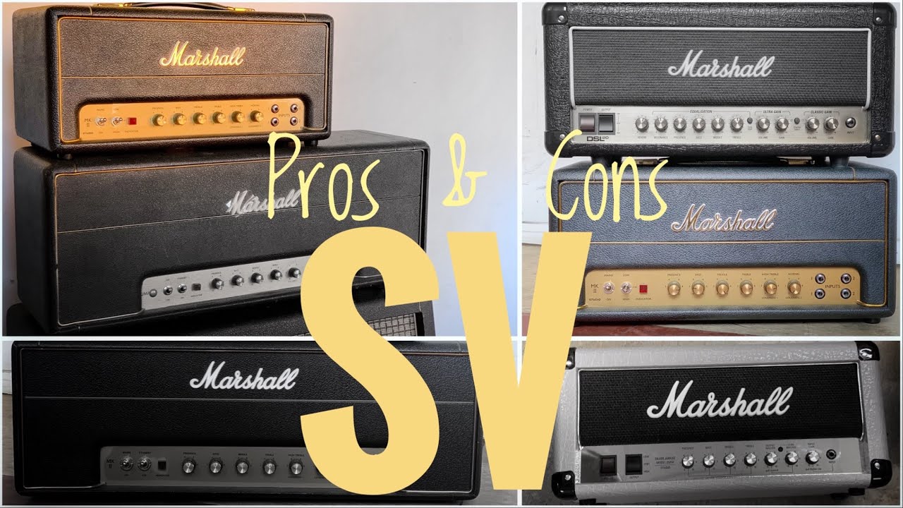 My Conclusions on the Marshall Studio Vintage SV20 Stack! - YouTube