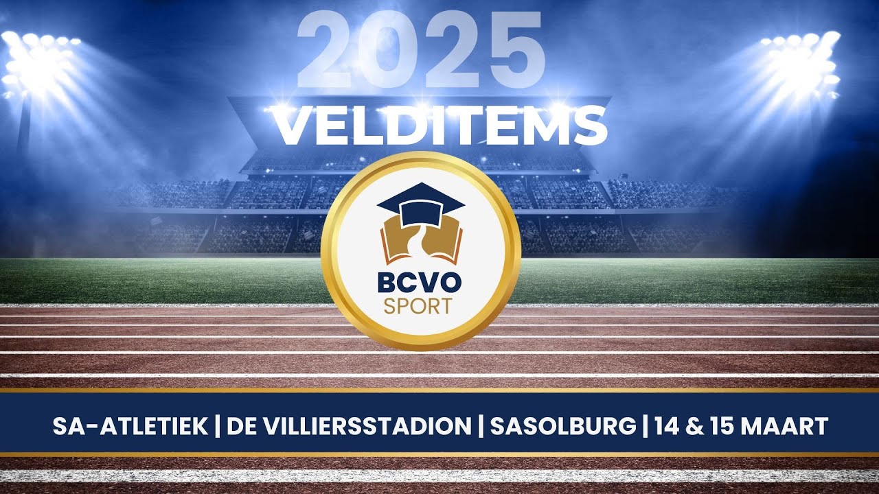 Sasolburg BCVO Sport - Slegs Velditems - 15 Maart 2025 - YouTube