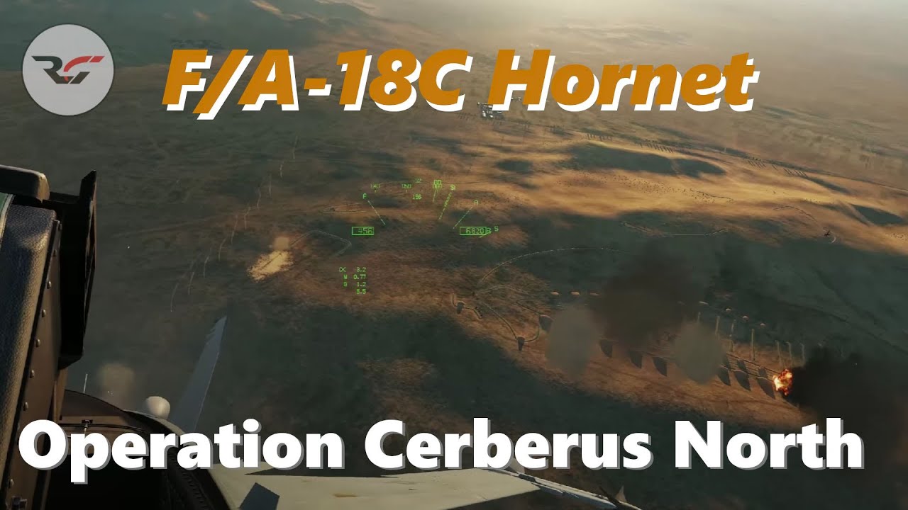 F/A-18C | Operation Cerberus North | Mission 10 | Walkthrough - YouTube